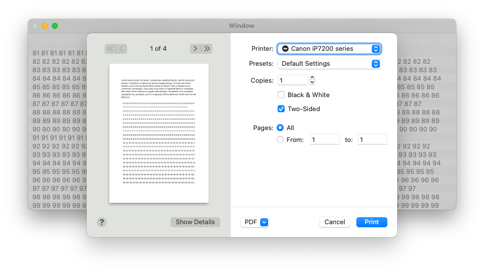 How To Print On MacOS With An NSTableView And Customize The Result